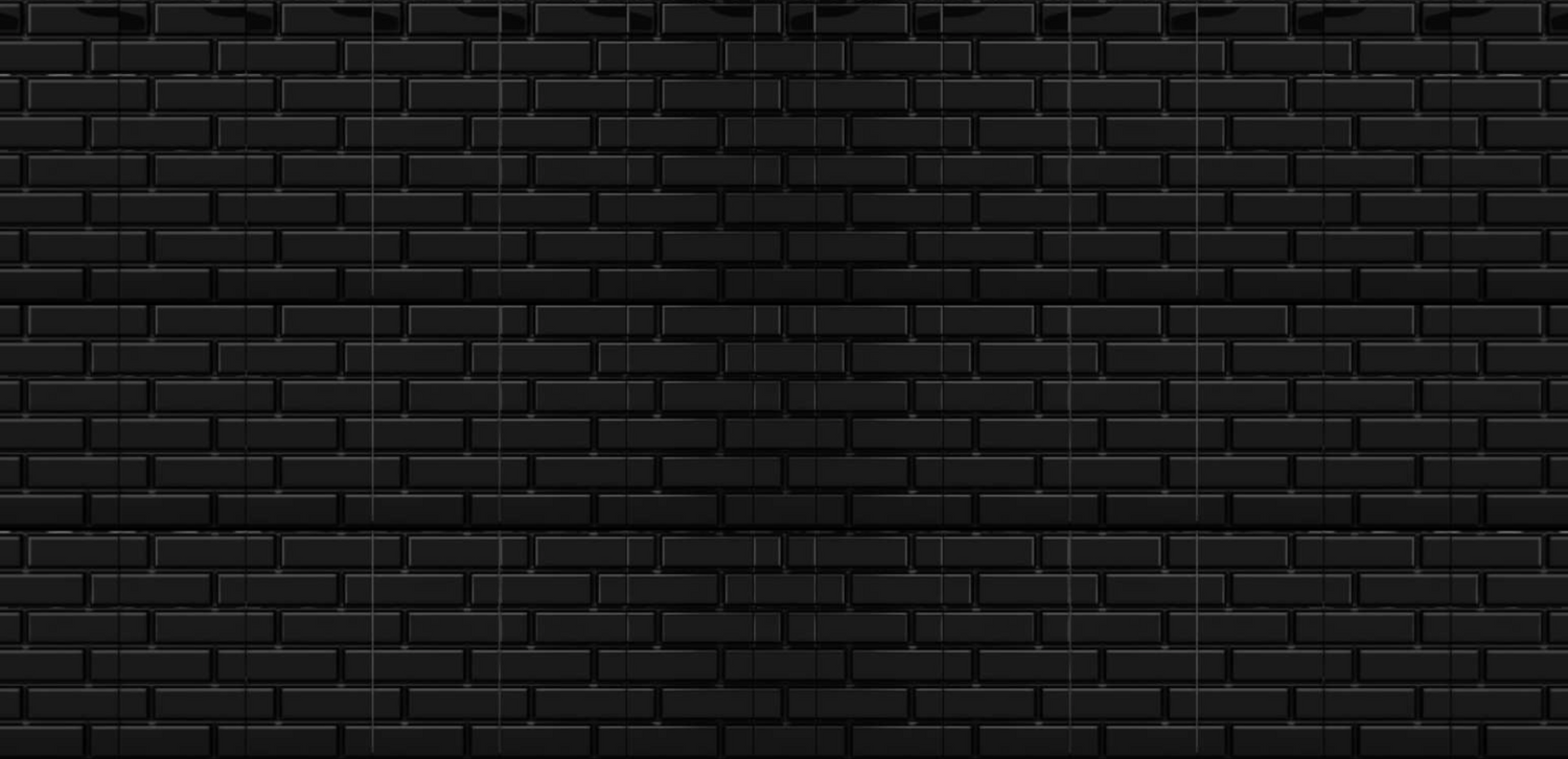 Matte Black Bricks
